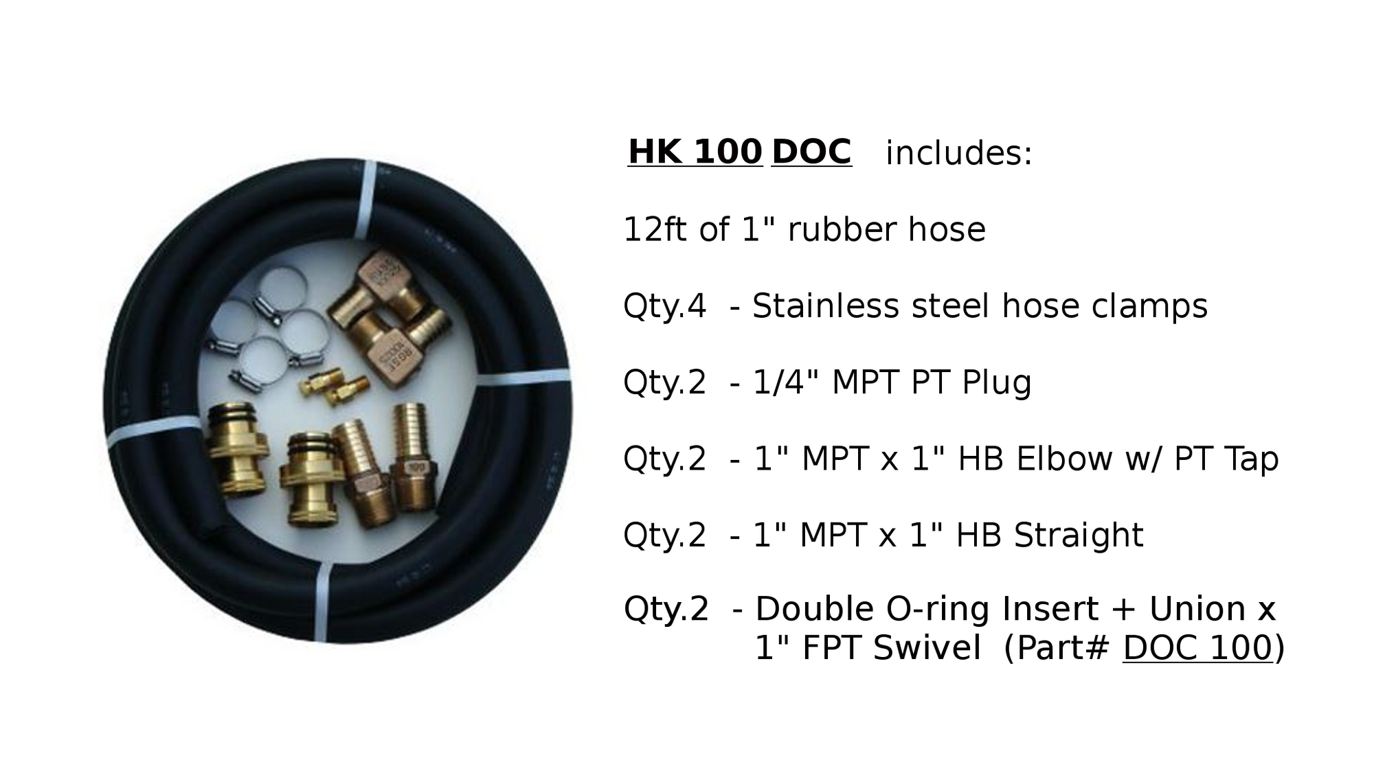Hose Kits (HK) – Flow Center Products